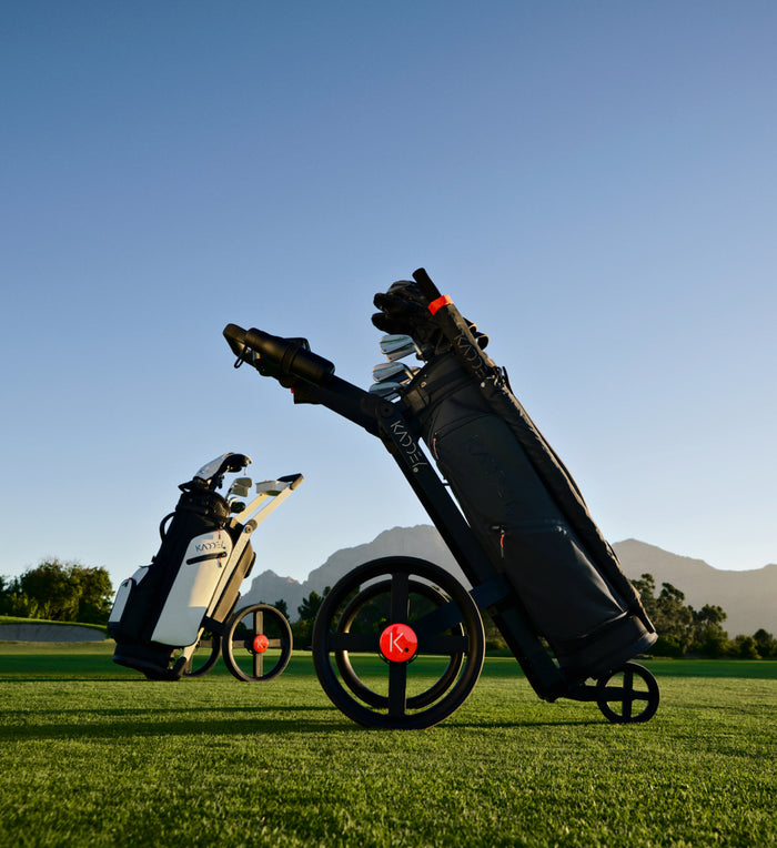 Kaddey Switch+ Push-Pull Golf Trolley - Ultra Compact - XL Wheels ...